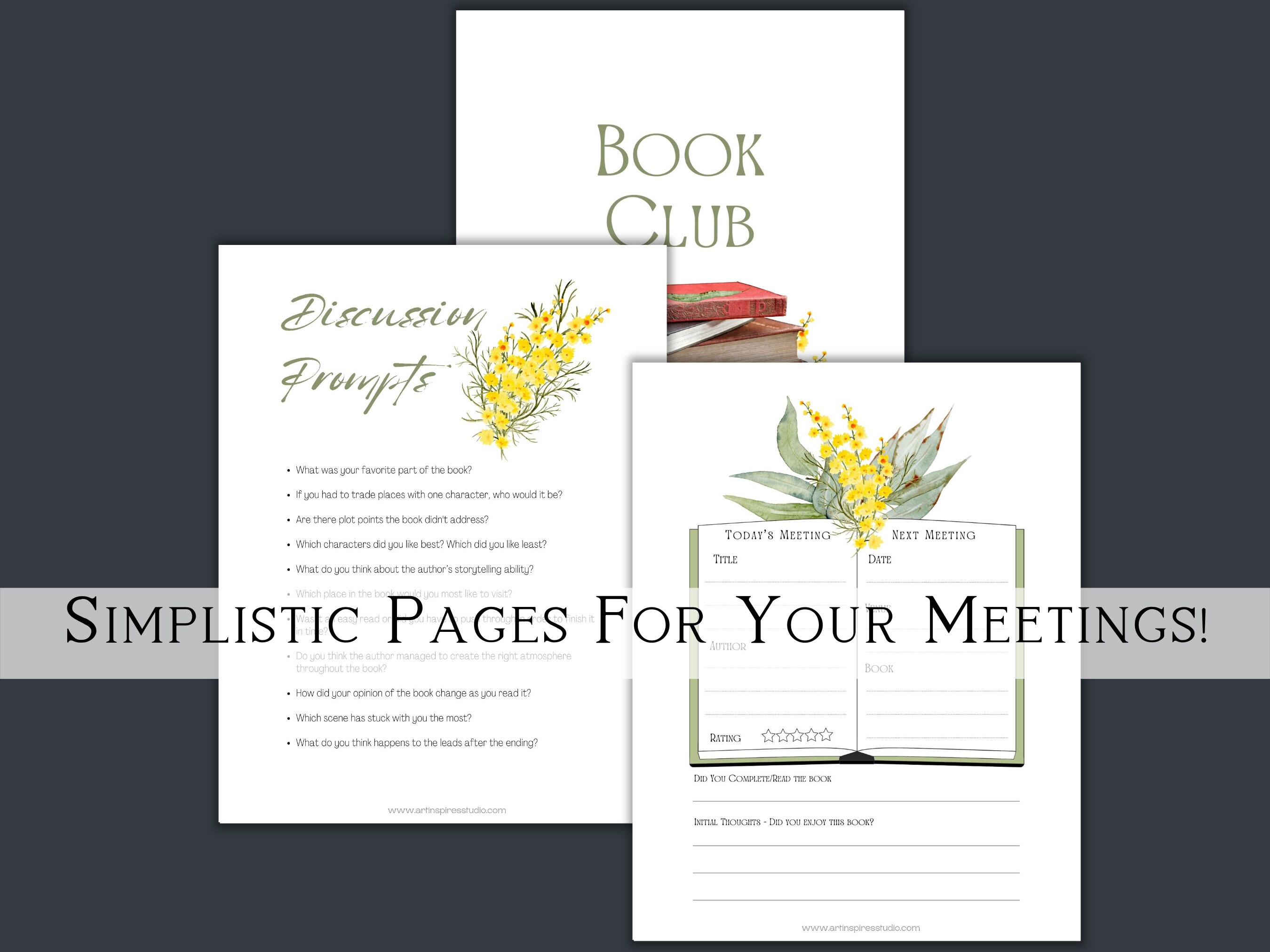 Native Book Club Planner, Book Club Discussion, Book Review, Reading ...