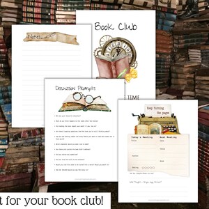 Keep Reading Book Club Planner Book Club Discussion Book - Etsy
