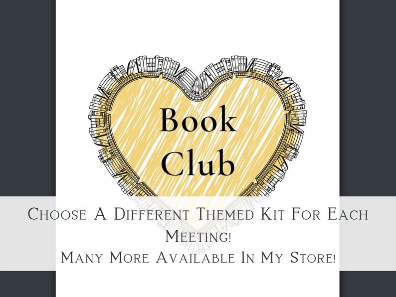 Book Club Kit Printable. Book Club Planner Book Club - Etsy