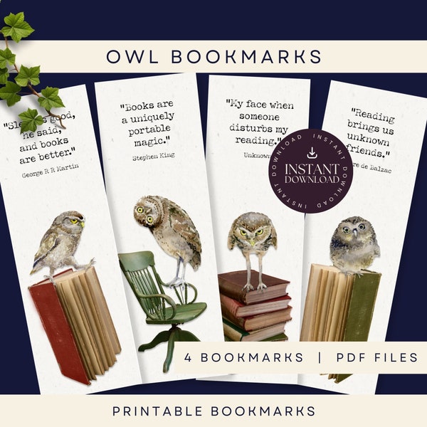Bookmark Printable - Etsy