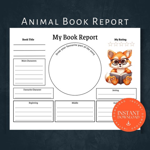 Animal Booklet Printables Download Printable Forest Animals Book