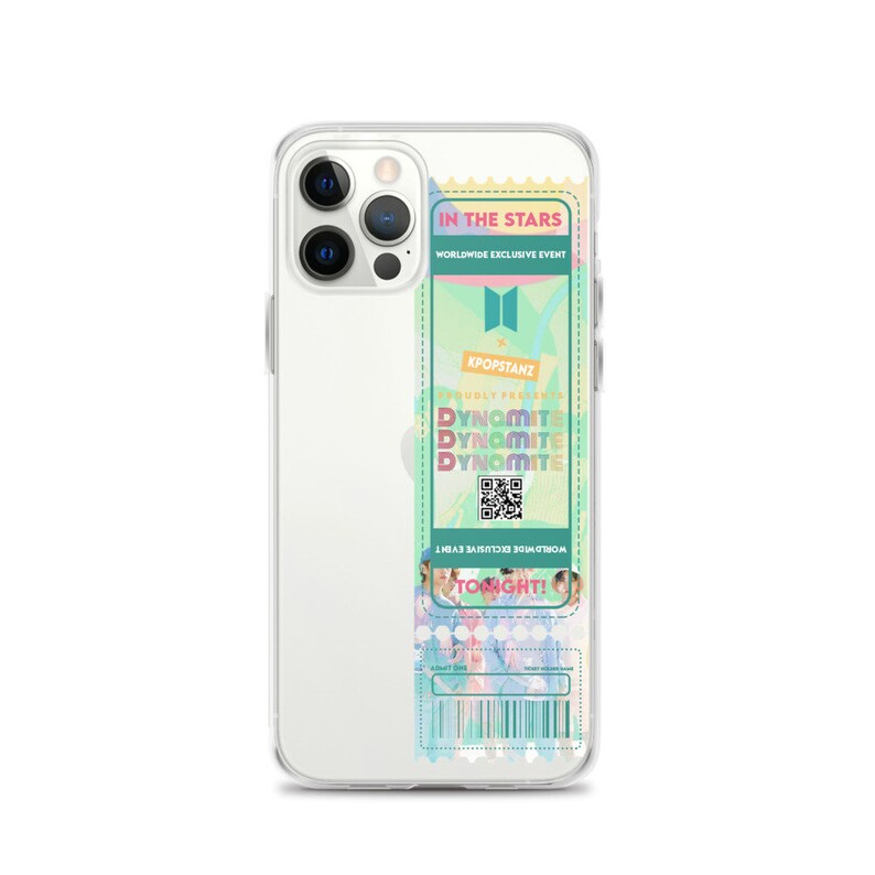 BTS "dynamite" Concert Ticket iPhone Case - Etsy