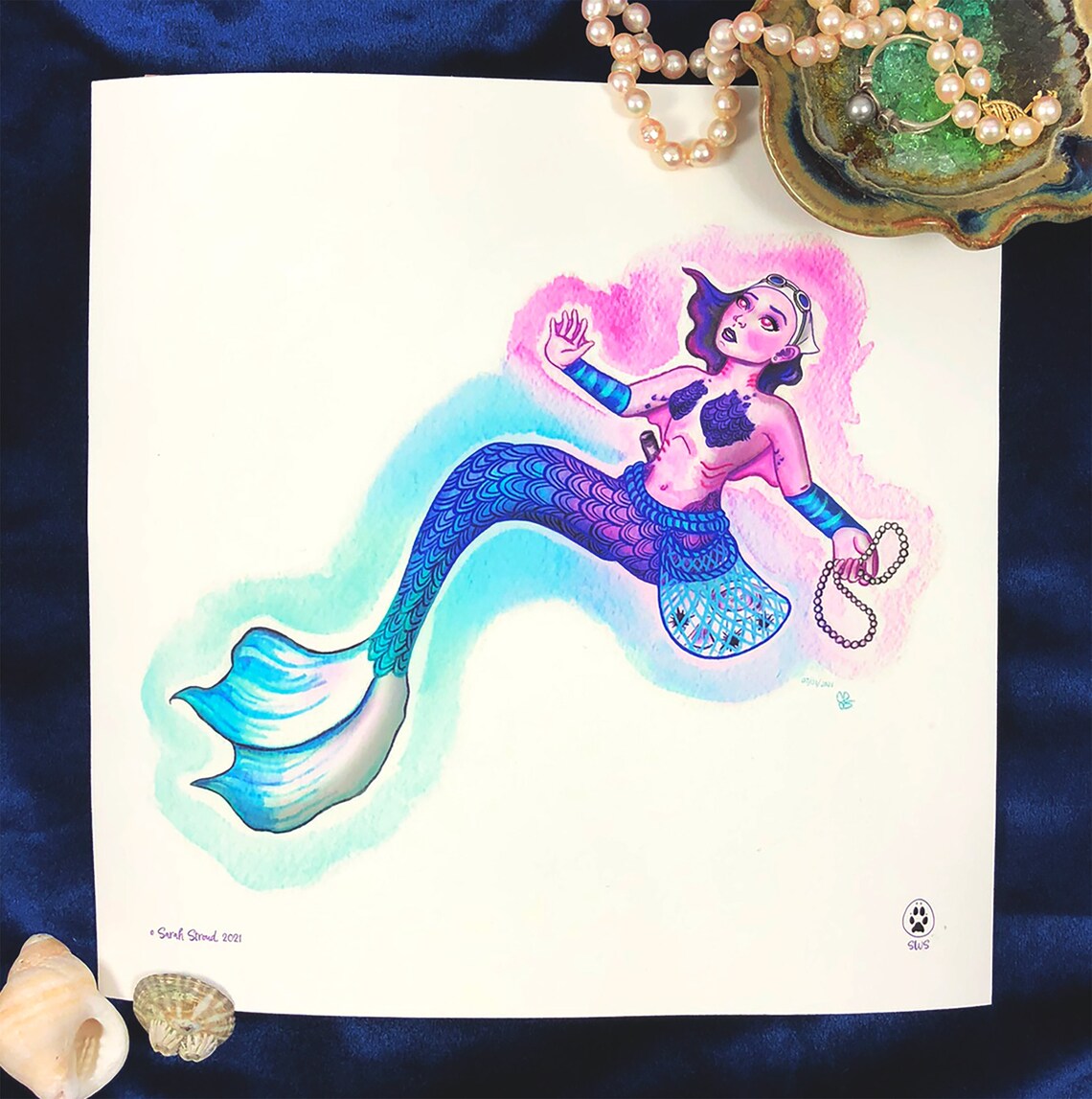 Ama Mermaid Japan: Character - Etsy