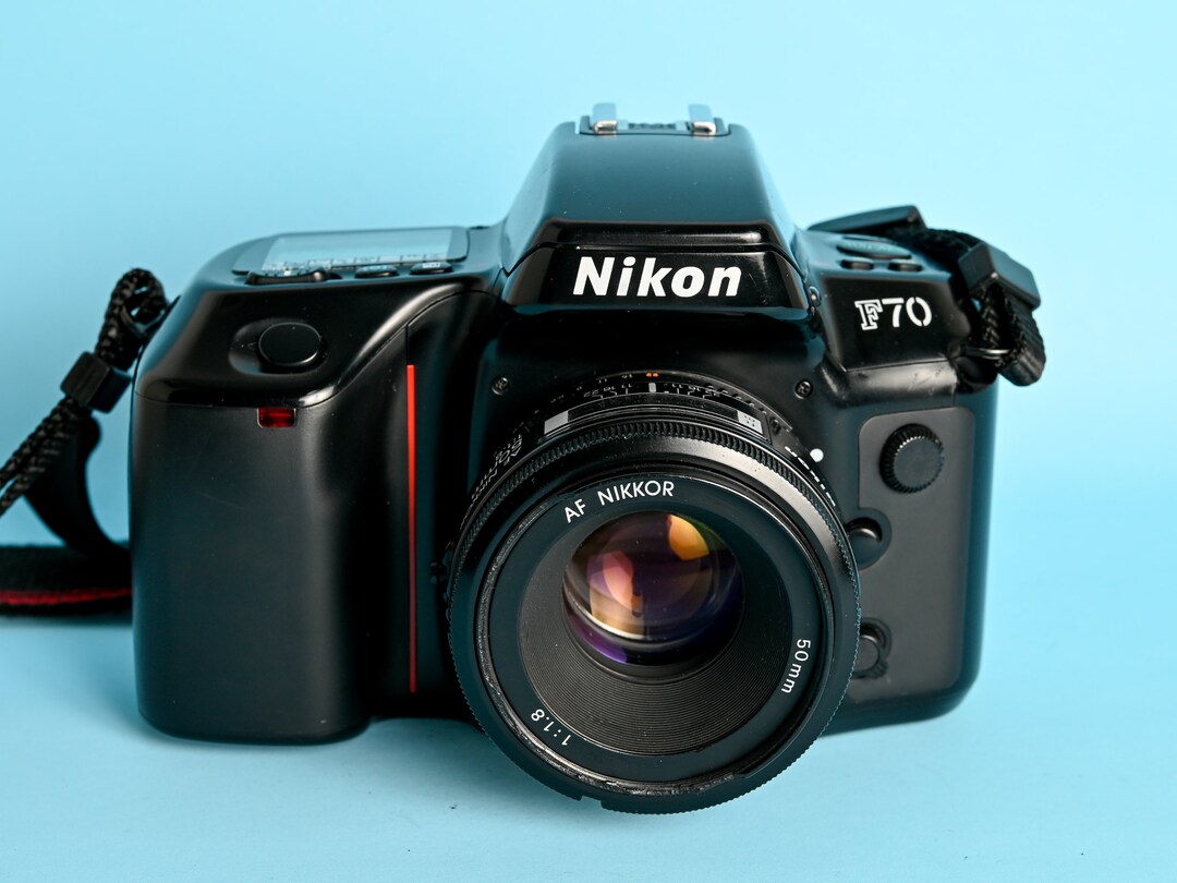 USED Nikon F70 With AF 50mm Nikkor Lens 35mm Analog Vintage Film Camera ...
