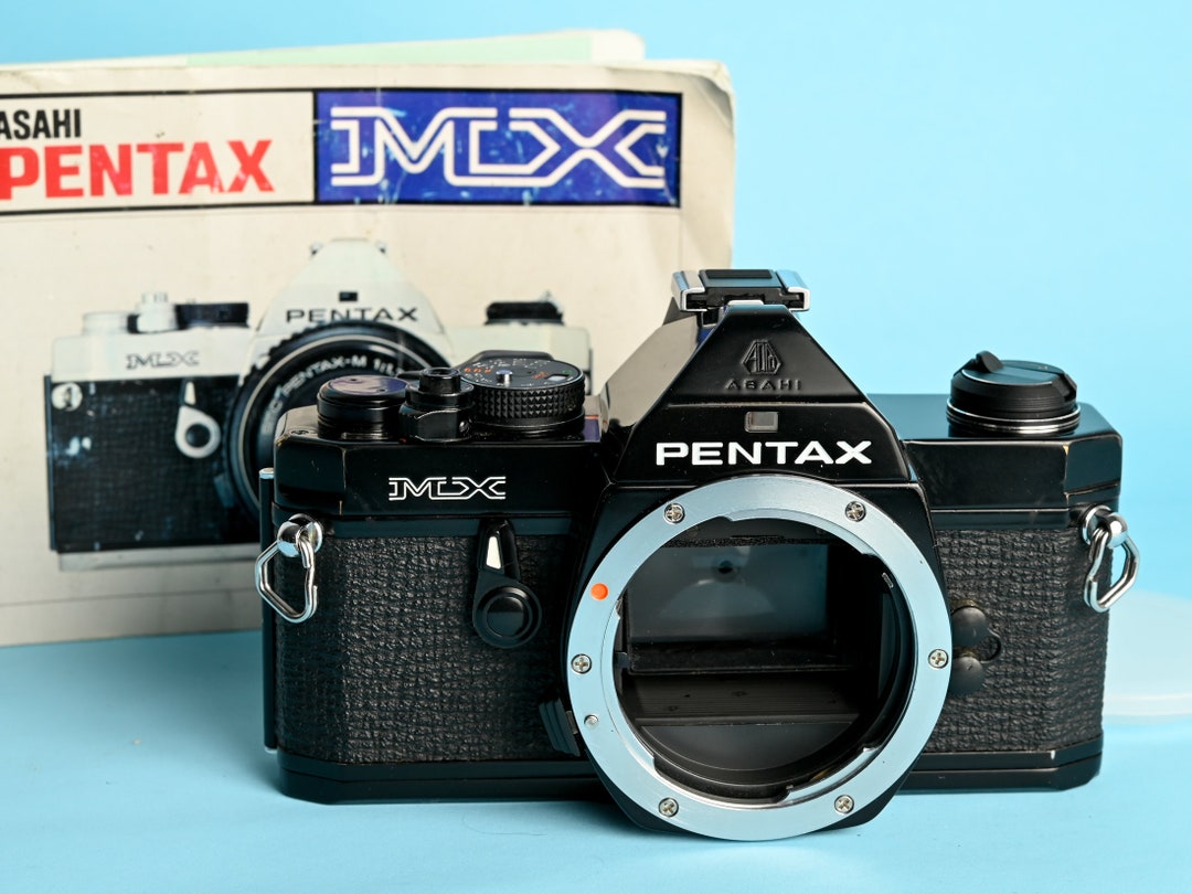Rare Black Pentax MX Camera Body // Professional 35mm Analog Vintage ...
