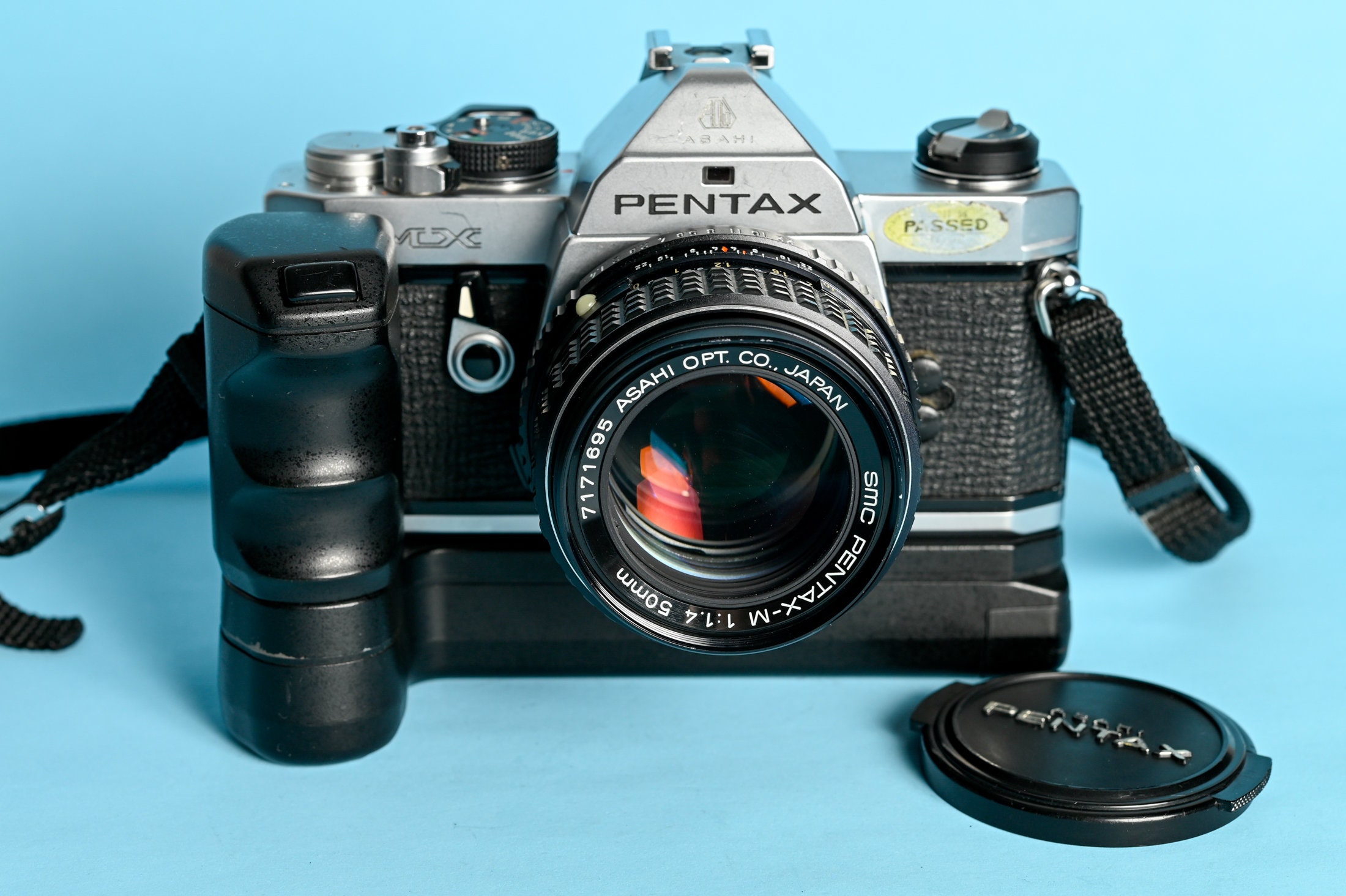 Excellent Pentax MX With 50mm 1.4 Pentax-m Prime Lens and Winder Professional 35mm Analog ...