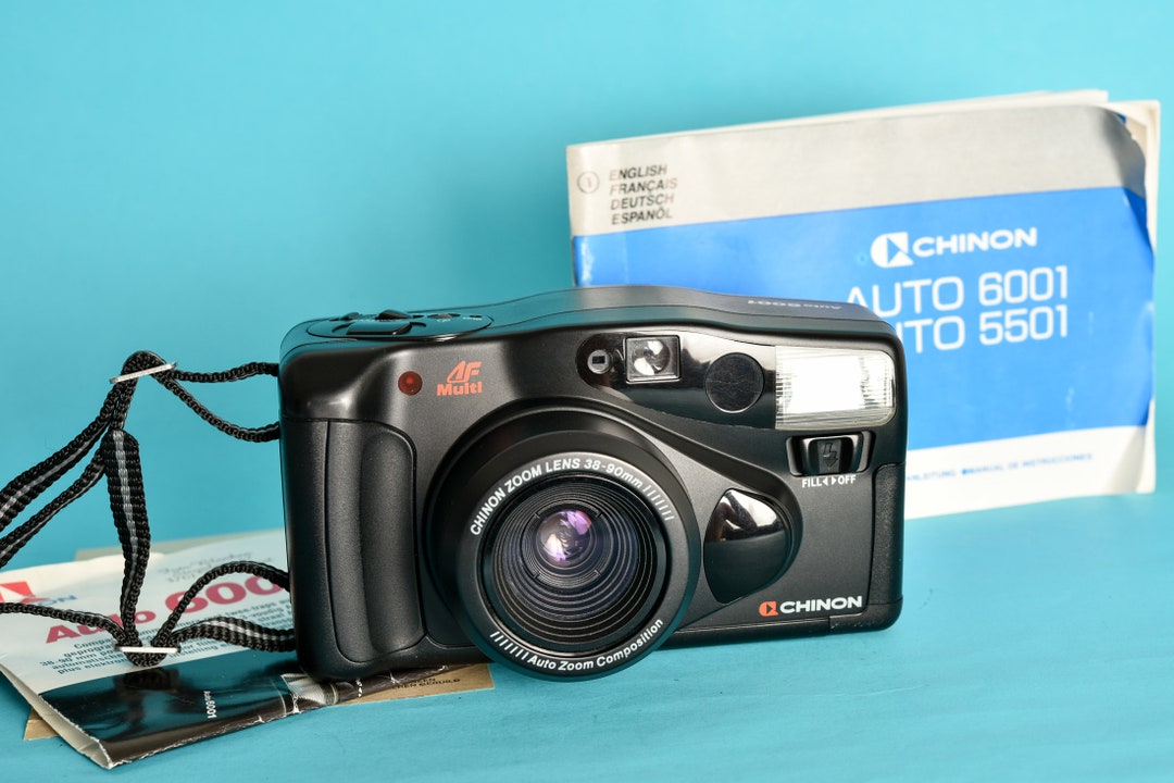 Chinon Auto 6001 With 38-90mm Lens// Compact 35mm Vintage Analog Film ...