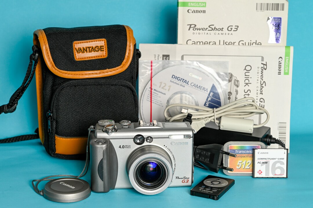 Canon Powershot G3 Digicam With 4 Megapixels CCD Sensor / Canon High ...