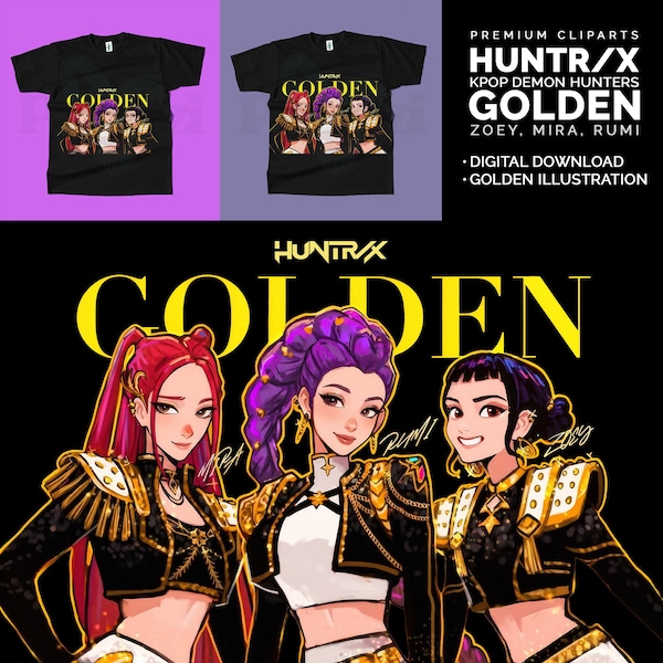Huntrix Golden Download - Etsy