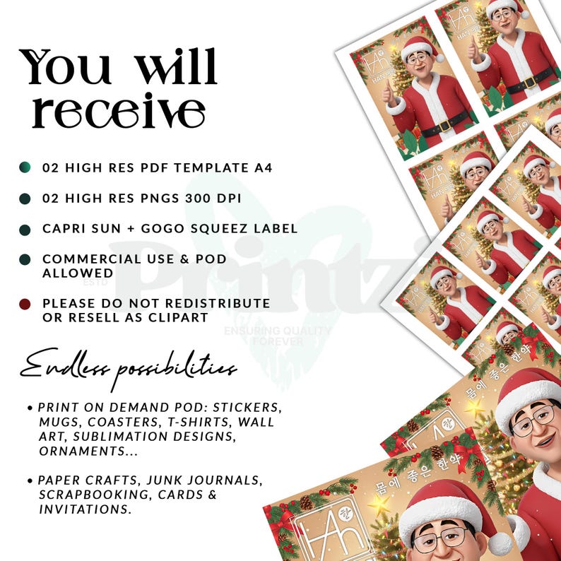 Dr Han's Tonic Drink Wrapper, Capri Sun + Gogo Squeez, Christmas Party ...