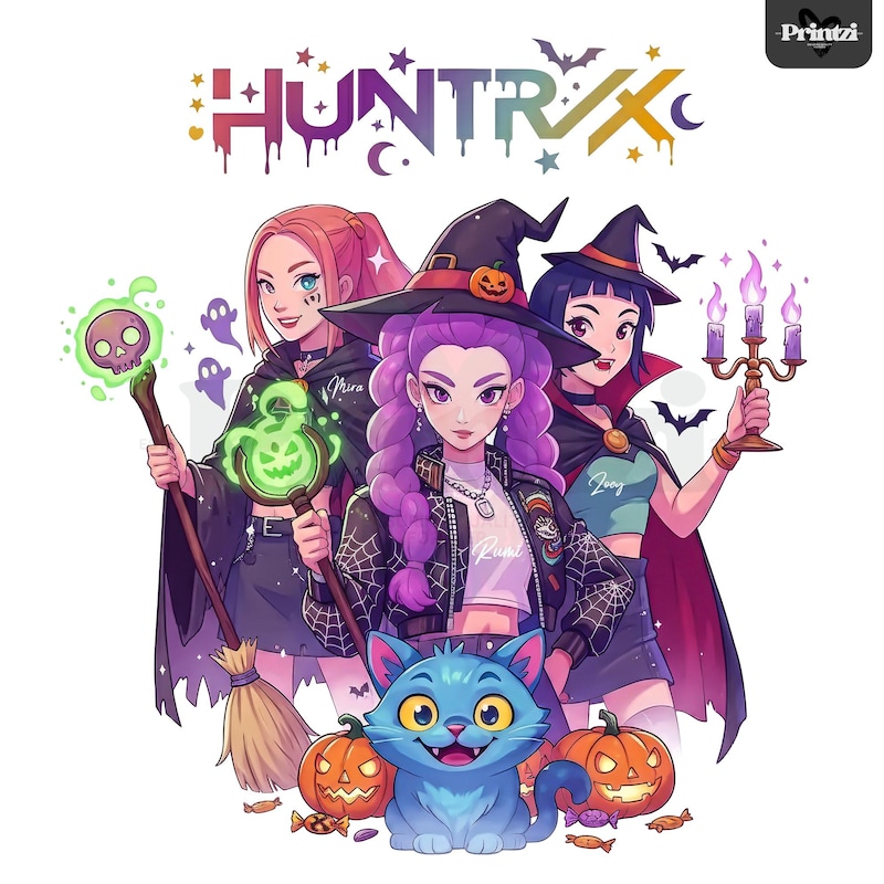 Huntrix Png - Etsy