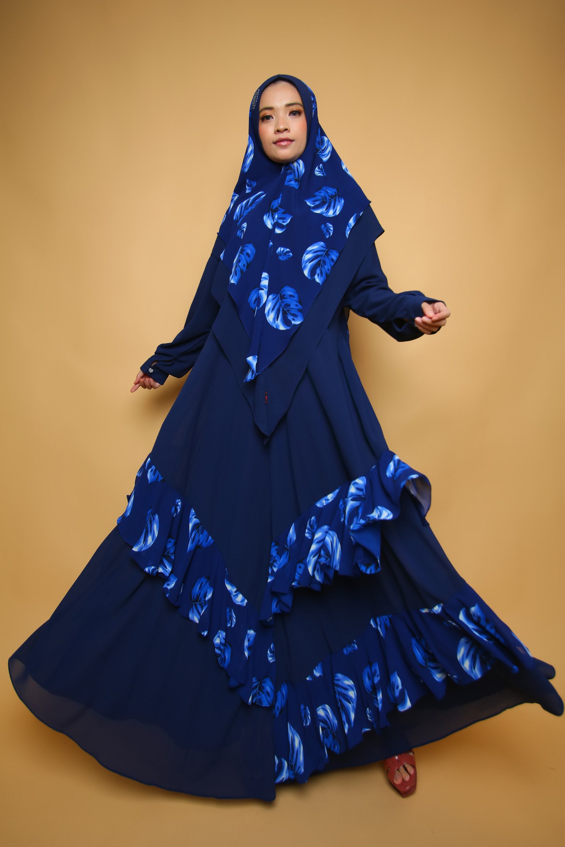 Black Abaya Full Body Cover Dress, Full Length Abaya Dress, Maxi Dress ...