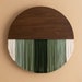 Round Fiber Wall Art for Modern Living Room, Yarn Art for Living Room ...