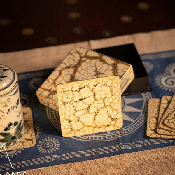 Lacquer Coasters - Etsy
