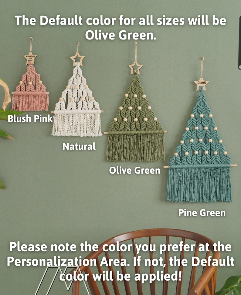 Macrame Christmas Tree Boho Christmas Decor Modern Christmas - Etsy