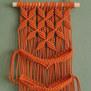 Macrame Cap Rack, Wall Hanging Rack, Gift for Him, Trucker Hat Rack ...