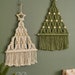 Macrame Christmas Tree, Boho Christmas Decor, Modern Christmas Tree ...