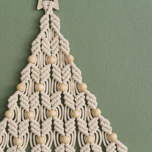 Boho Christmas Tree, Nursery Decor, Macrame Christmas, Modern Boho Xmas ...