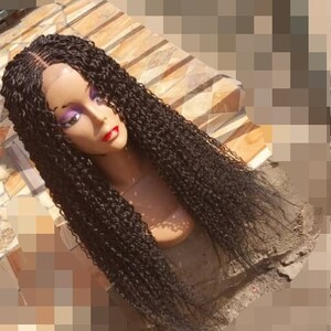 Braided Wig, Watermelon Braided Wig, Hand Made Wigs, Ghana Braids ...