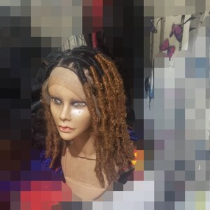 Braided Wig, Butterfly Loc, Distress Locs, Faux Locs ,dreadlocks Wig ...