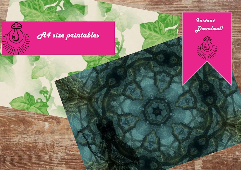 Lord of the Rings Themed Digital Paper Kit With Fussy Cuts, Journal ...