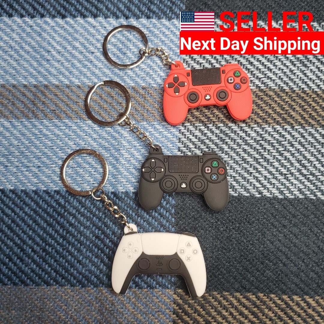 Video Game Controller Keychain 3 Colors Video Game Controller Keychain ...