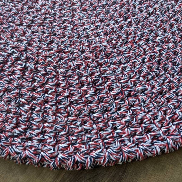 Blue and White Rug Coastal Home - Etsy