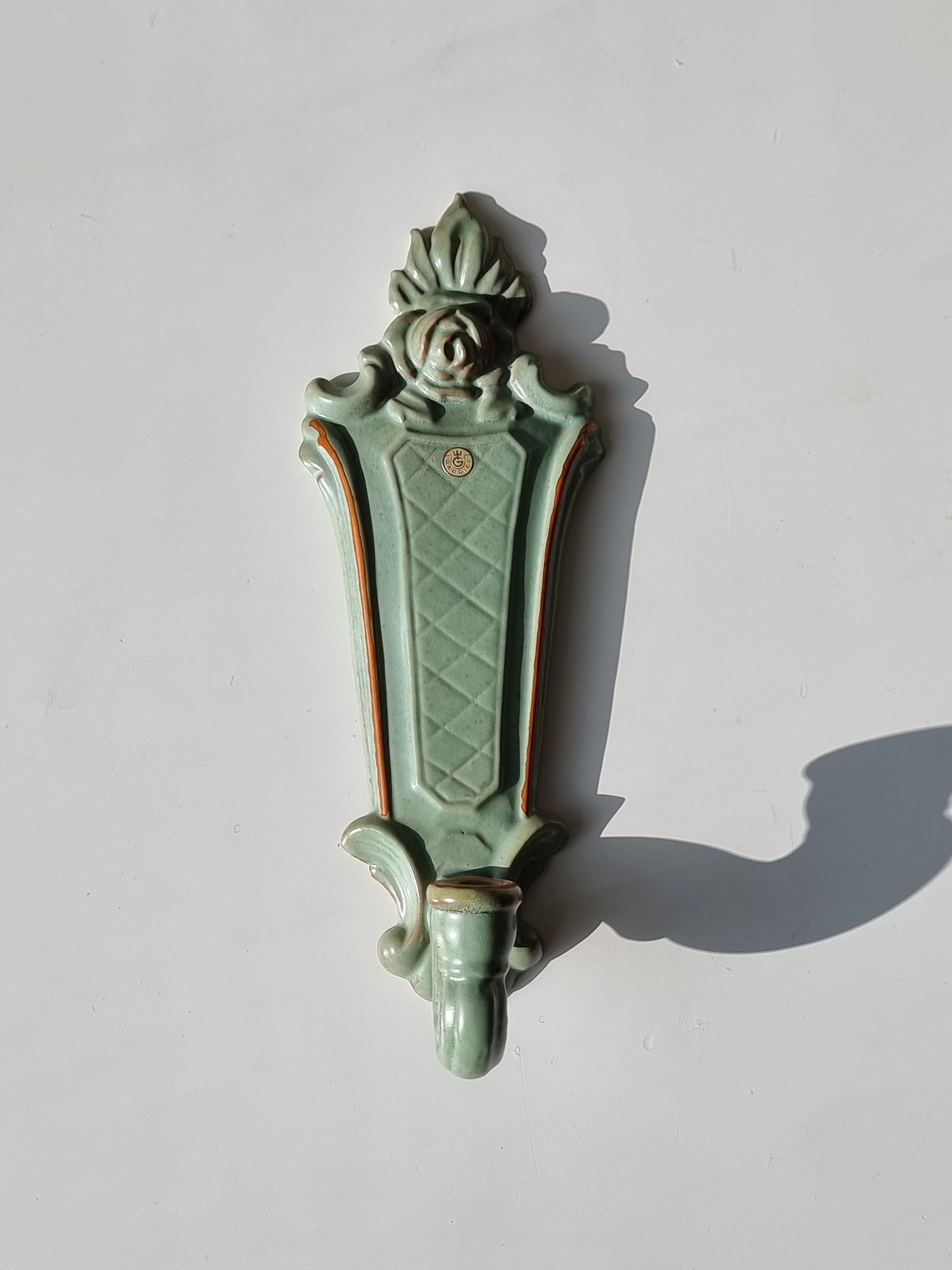 Art Deco Glazed Green Ceramic Sconce From Gabriel Keramik, 1930s - Etsy