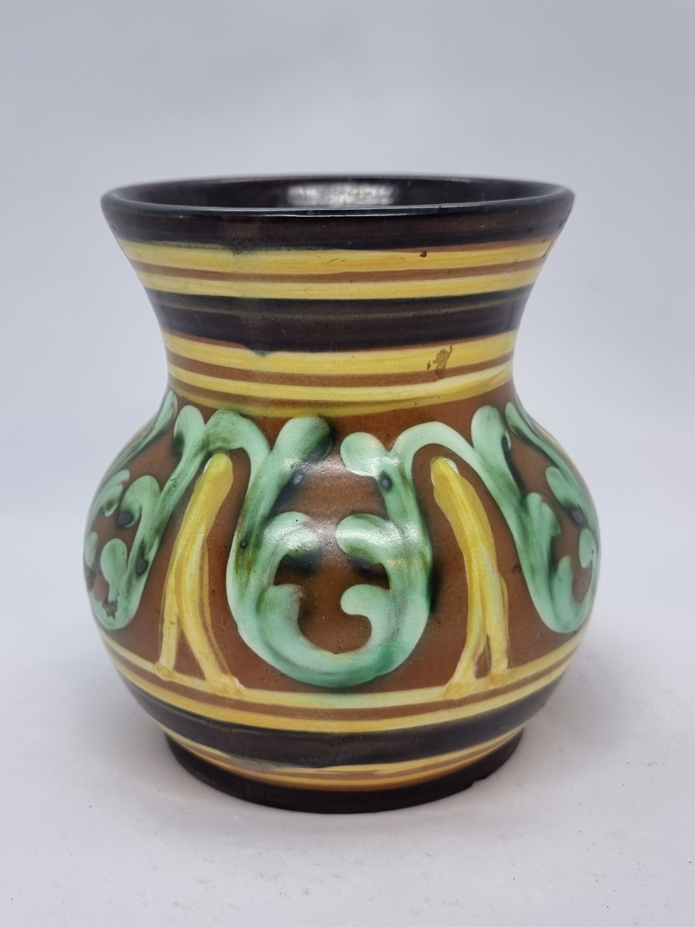 Harald Östergren for Upsala Ekeby Sweden Art Pottery Vase No. - Etsy