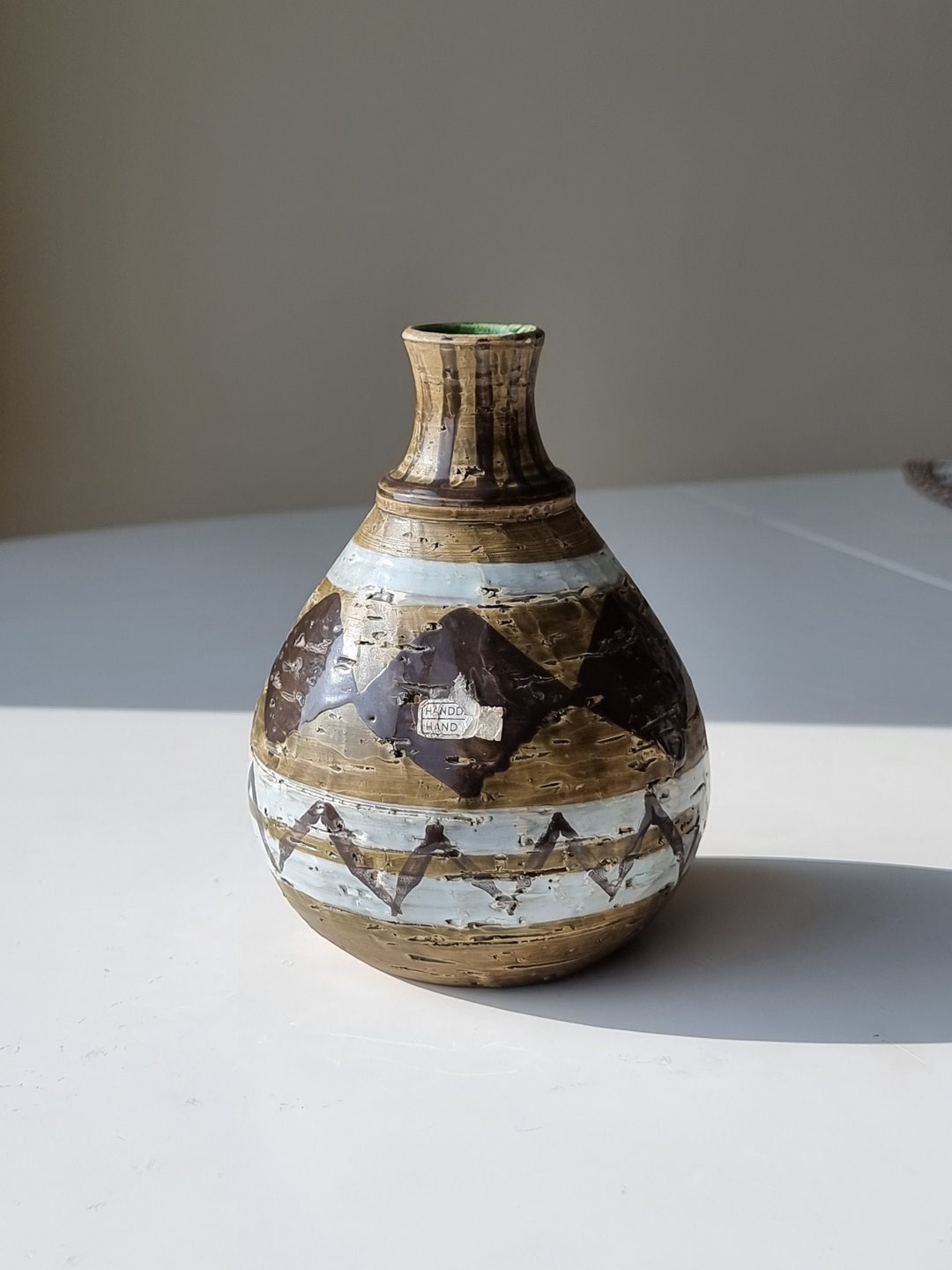 Vintage Syco Keramik Stoneware Vase "samba" by Bruno Karlsson | Made in ...