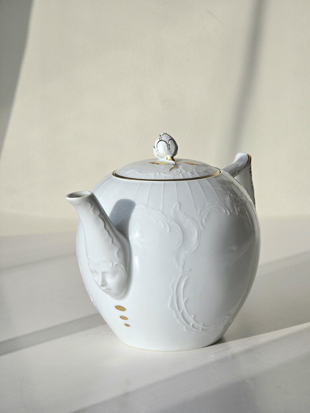 Vintage Fürstenberg "form Philippine" Porcelain Teapot – Rococo ...