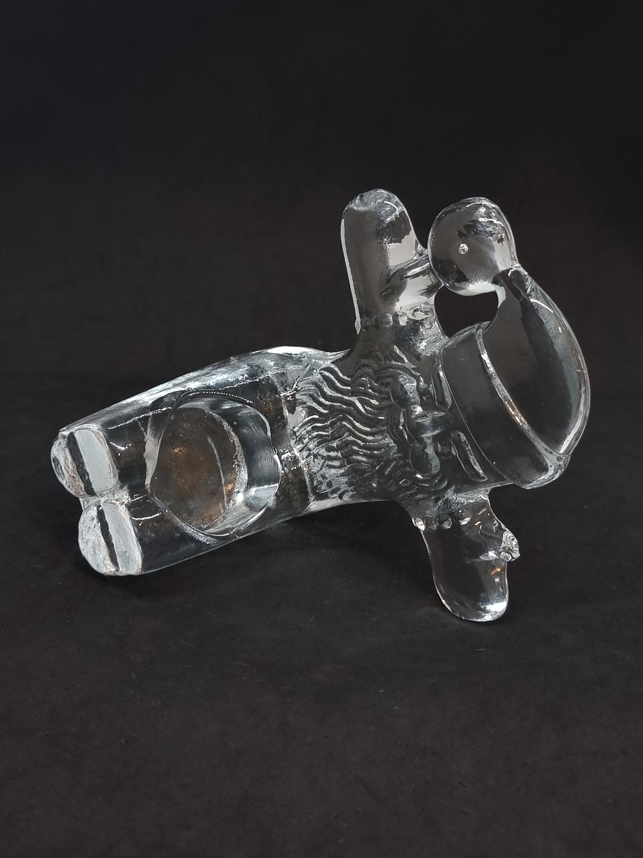 KOSTA BODA Sweden Bertil Vallien Santa Claus Glass Candle - Etsy