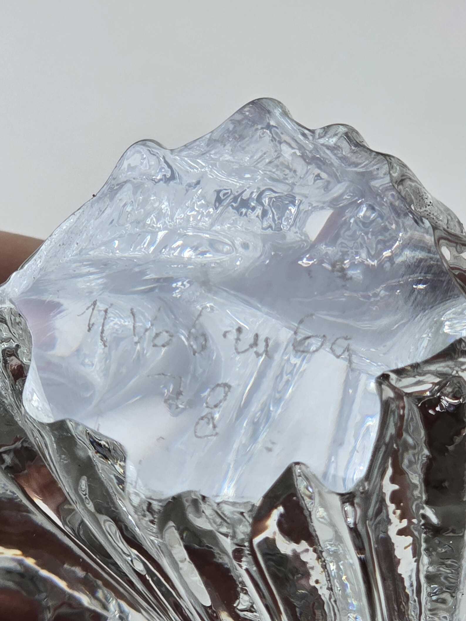 Vintage Crystal Glass Fish Paperweight Sculpture – Elegant Nautical ...