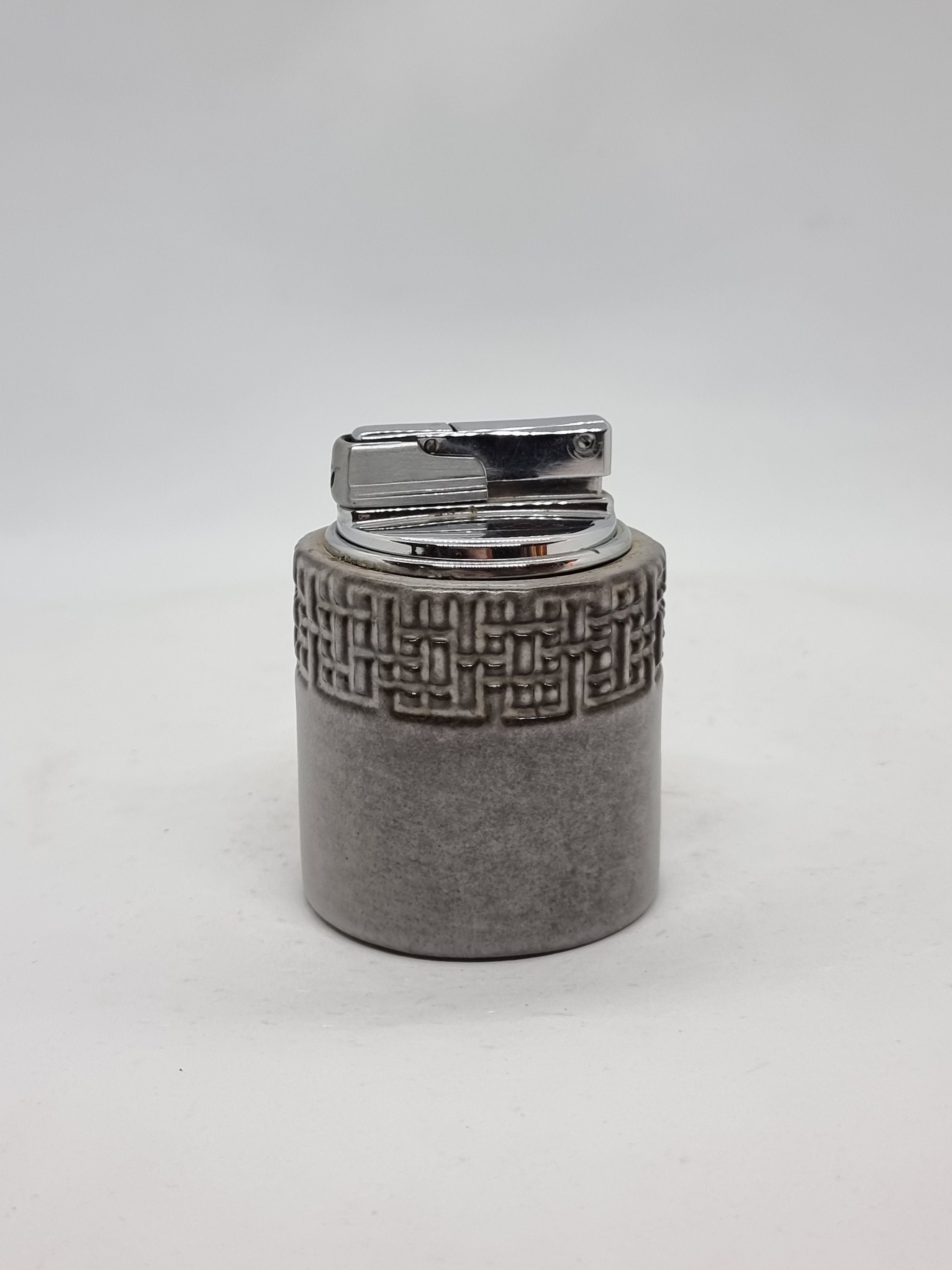 Rare Upsala Ekeby "granit" Table Lighter by Hjordis Oldfors | Upsala ...