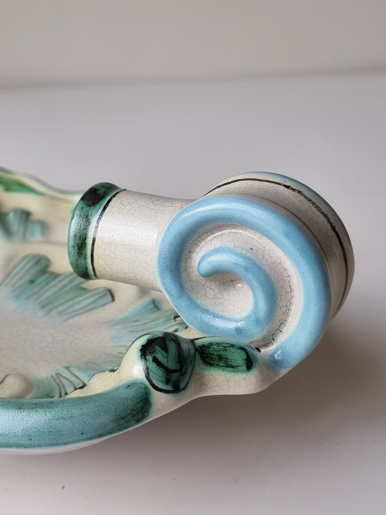 Art Deco Glazed Ceramic Sconce From Bo Fajans Keramik, 1920s - Etsy