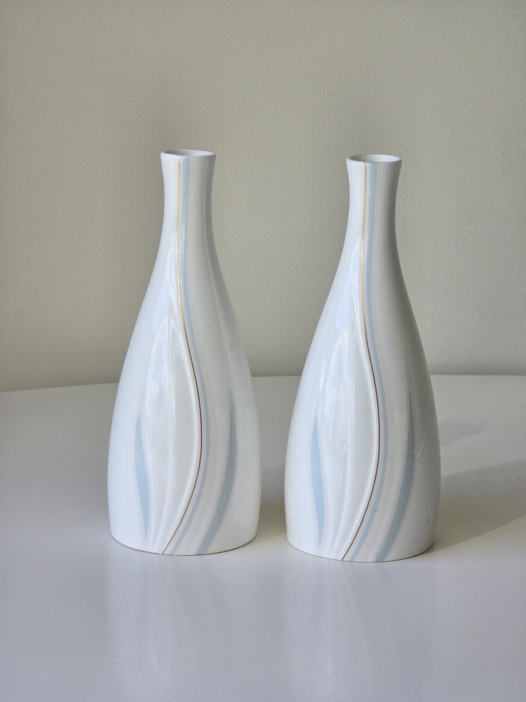 Pair of Vintage Royal Doulton "impressions – Willow Wind" Vases by ...