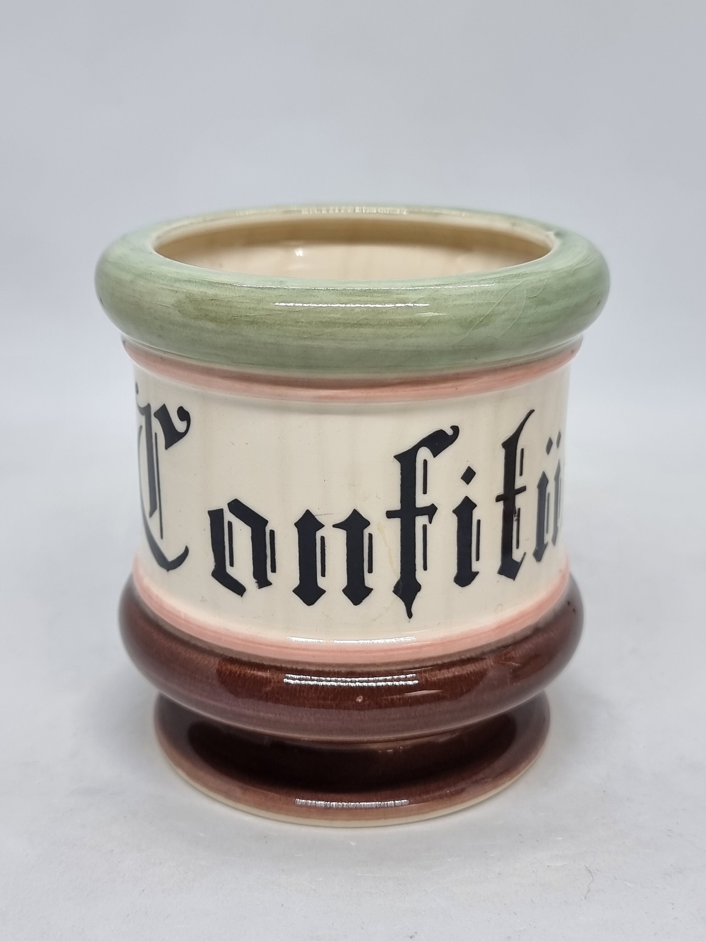 Vintage zell AM Harmersbach Pottery Jar and Oil - Etsy