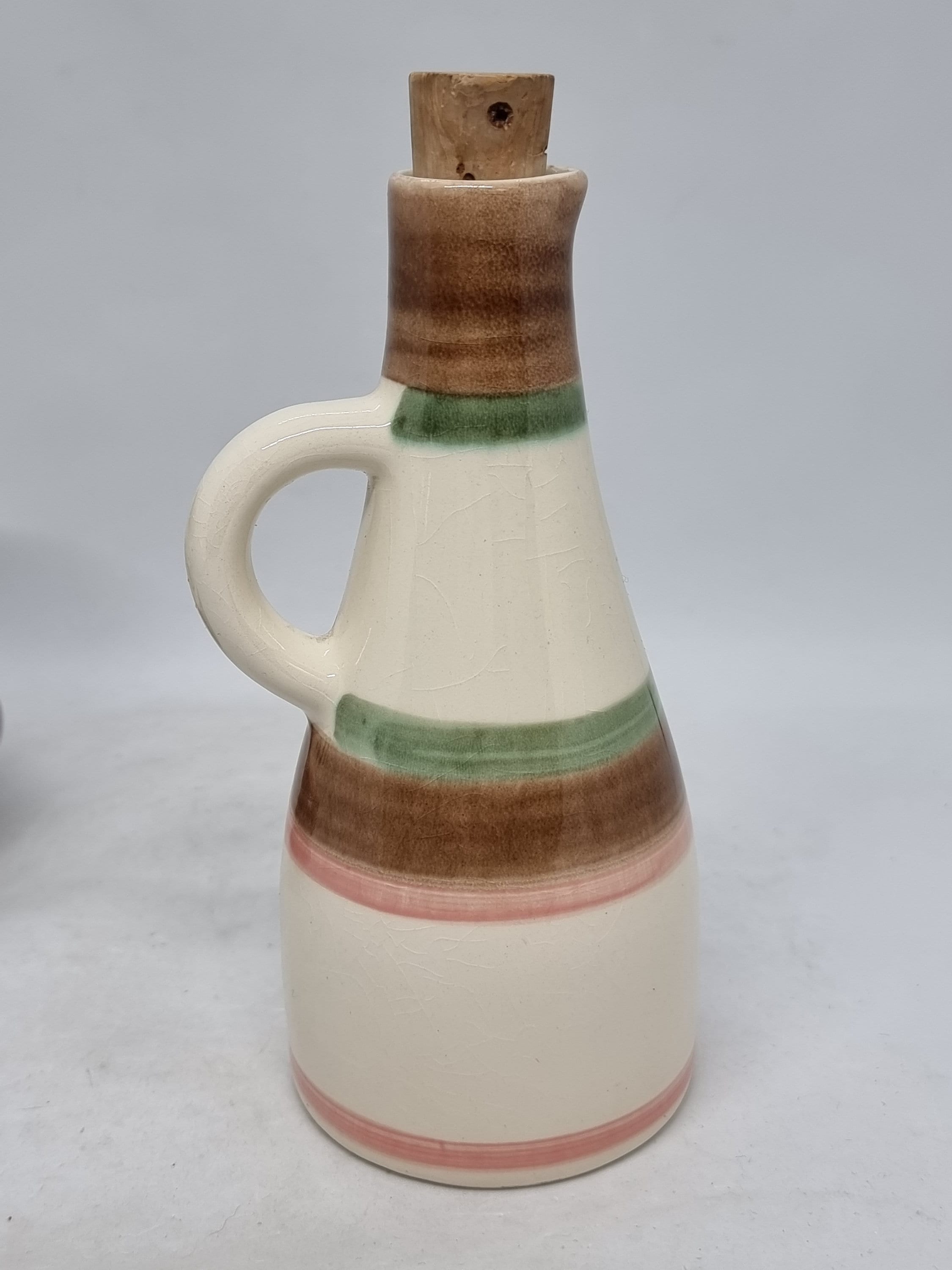 Vintage zell AM Harmersbach Pottery Jar and Oil - Etsy