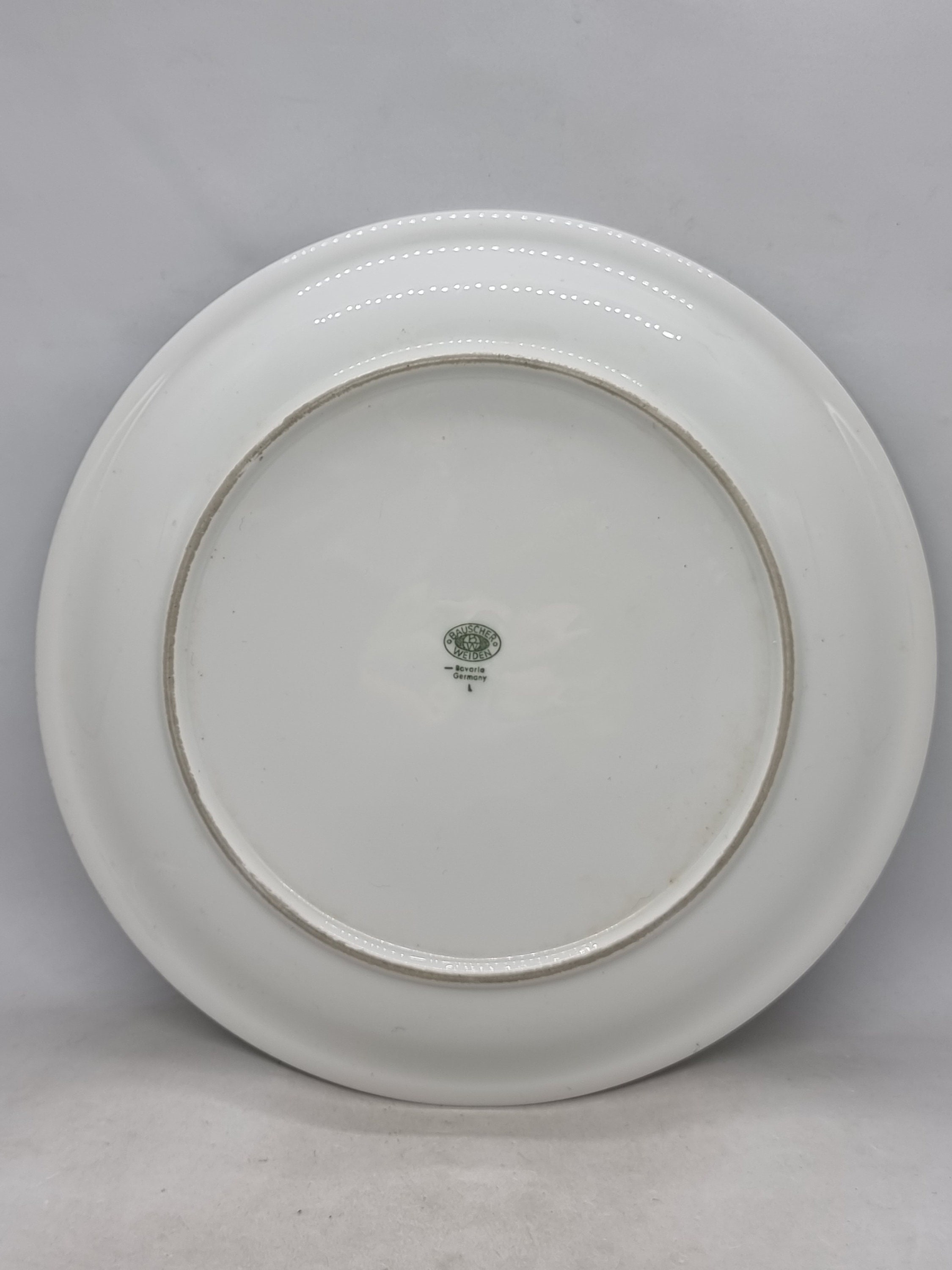 Vintage Bauscher Weiden Porcelain Decorative Plate Made in - Etsy