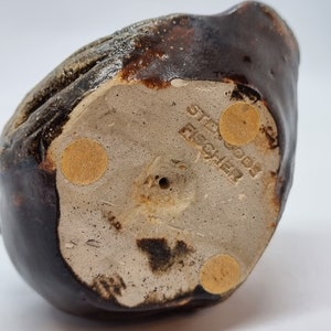 Vintage Stengods Stoneware Willi Fischer Ceramic Bird Figurine Made in ...