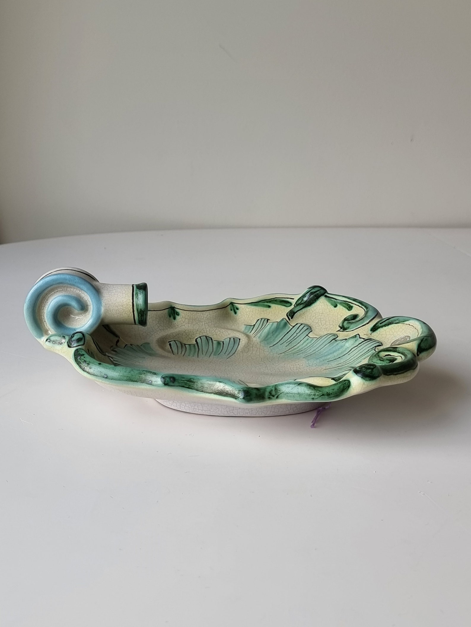Art Deco Glazed Ceramic Sconce From Bo Fajans Keramik, 1920s - Etsy