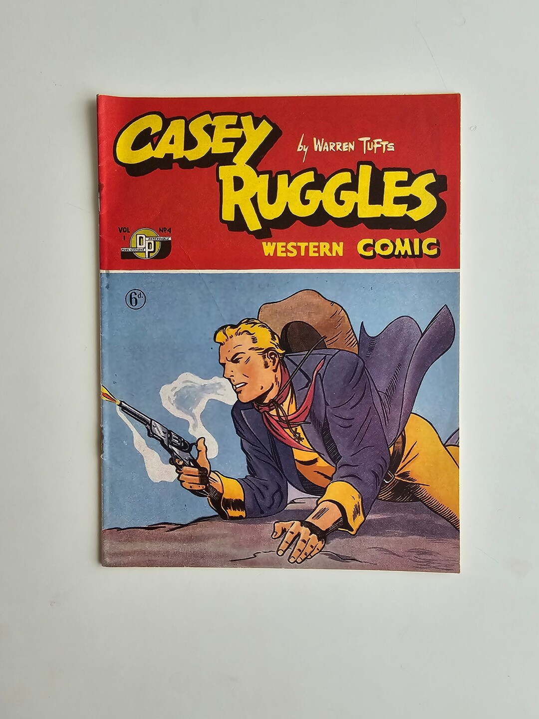 Vintage 1951 Casey Ruggles - Western Comic (vol. 1, No. 4) | - Etsy