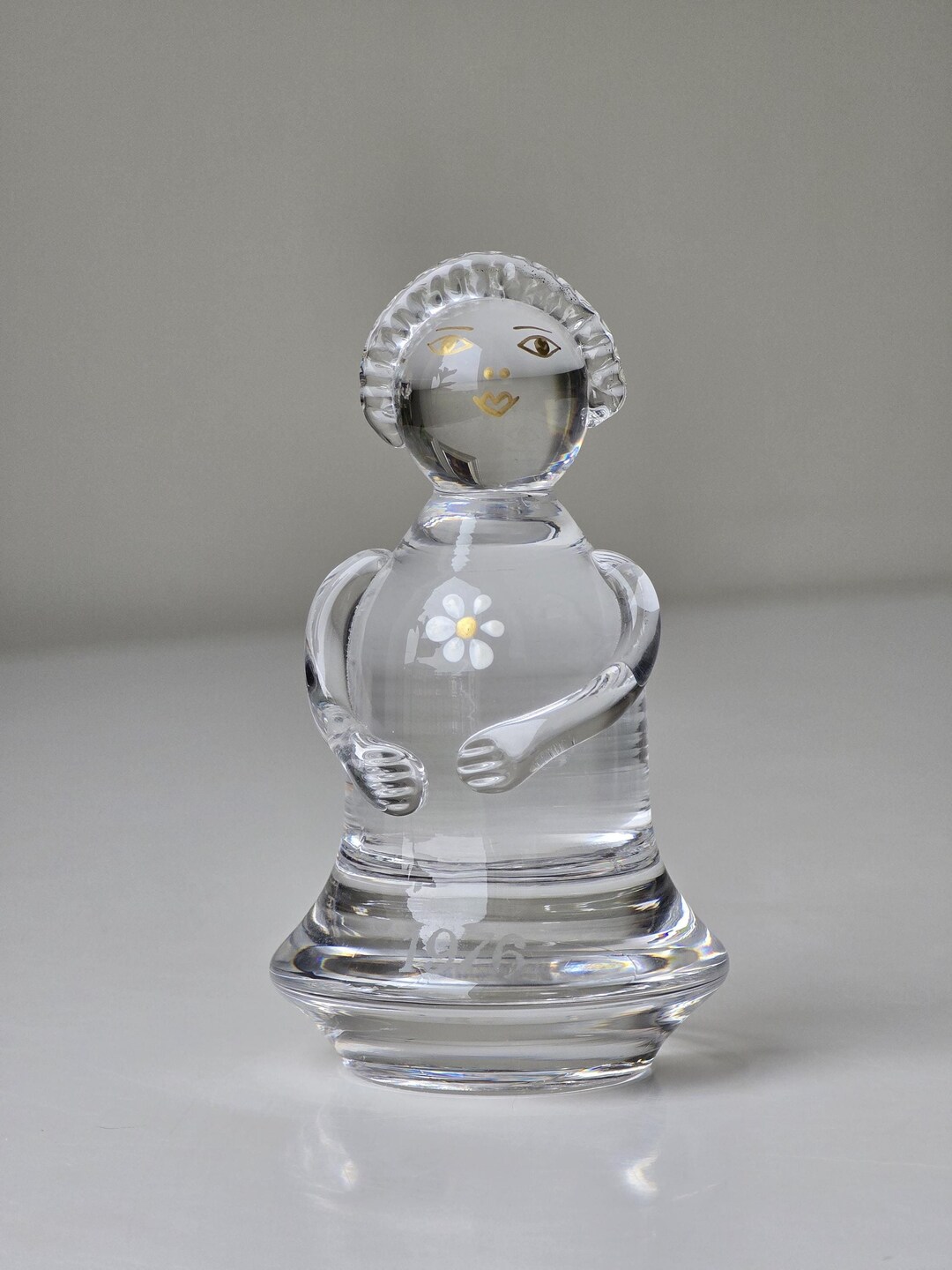 Vintage 1976 Kosta Boda Art Glass Sculpture Figurine "darling" From the ...