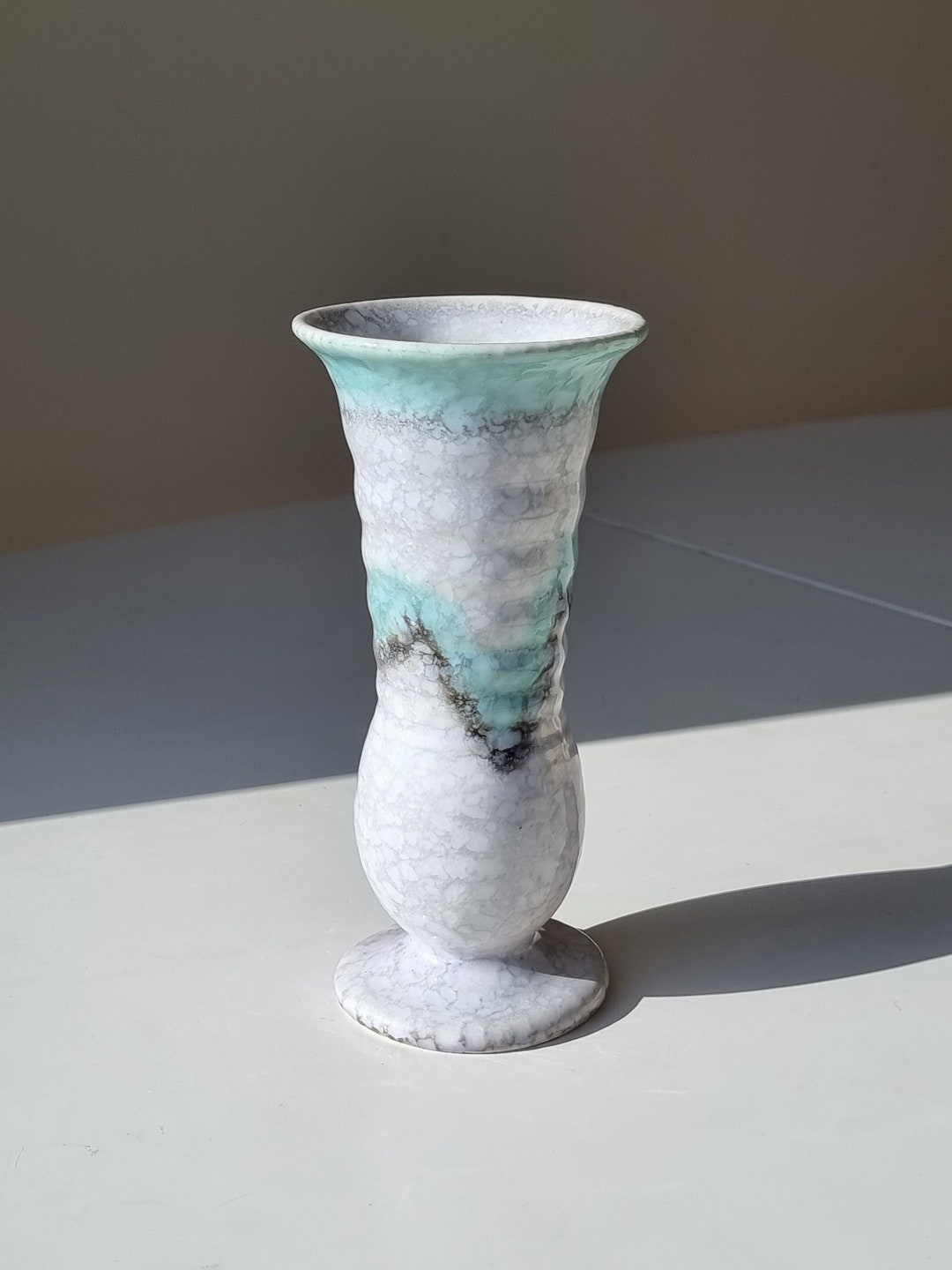 Art Deco Ditmar Urbach Alienware Glazed Ceramic Vase | Made in ...