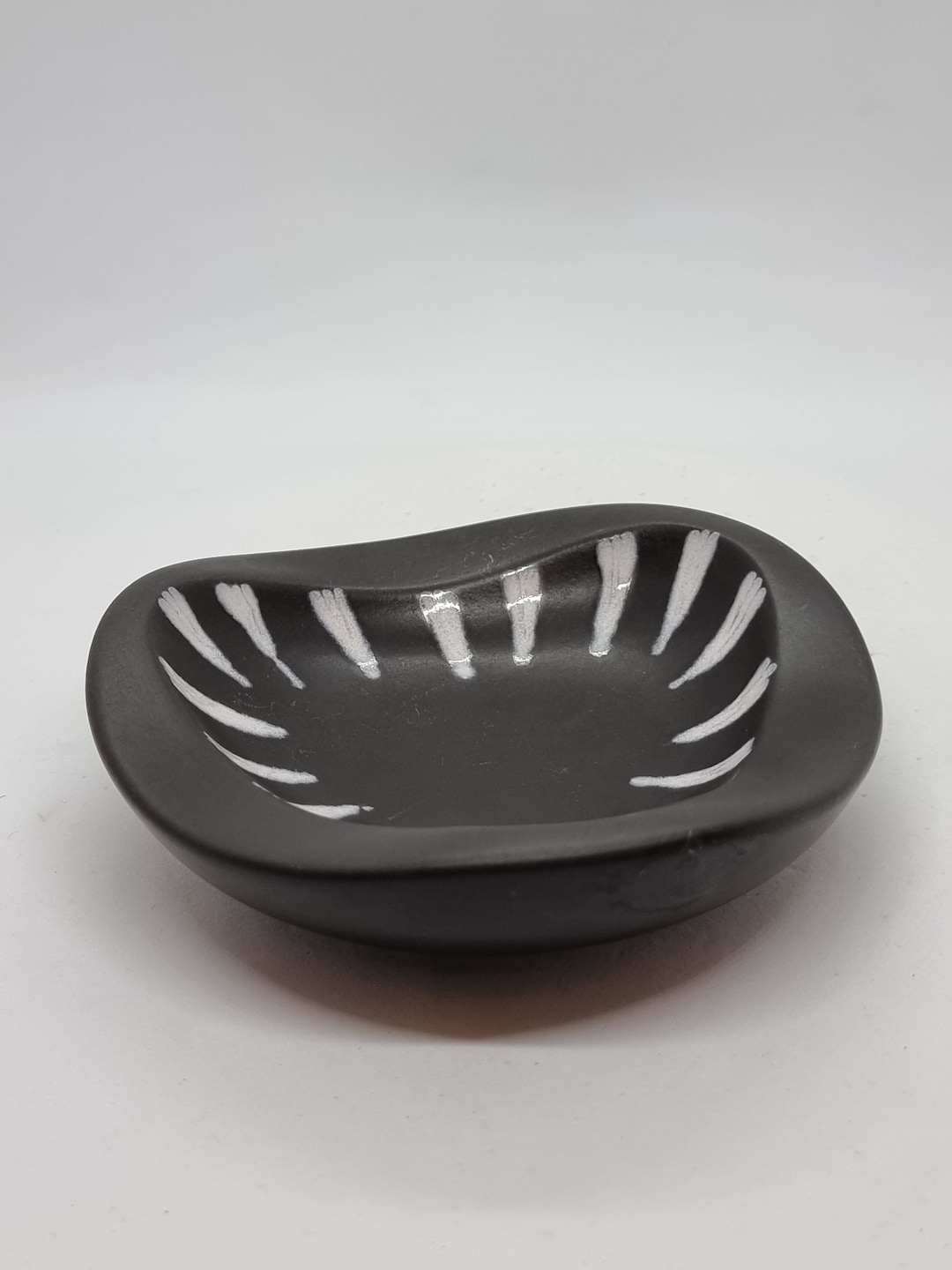 Vintage Søholm Black Ceramic Ashtray | Danish Modern Design - Etsy