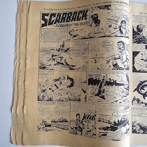 Vintage Tiger and Hurricane Comics (2 Issues) - 1967 - Etsy