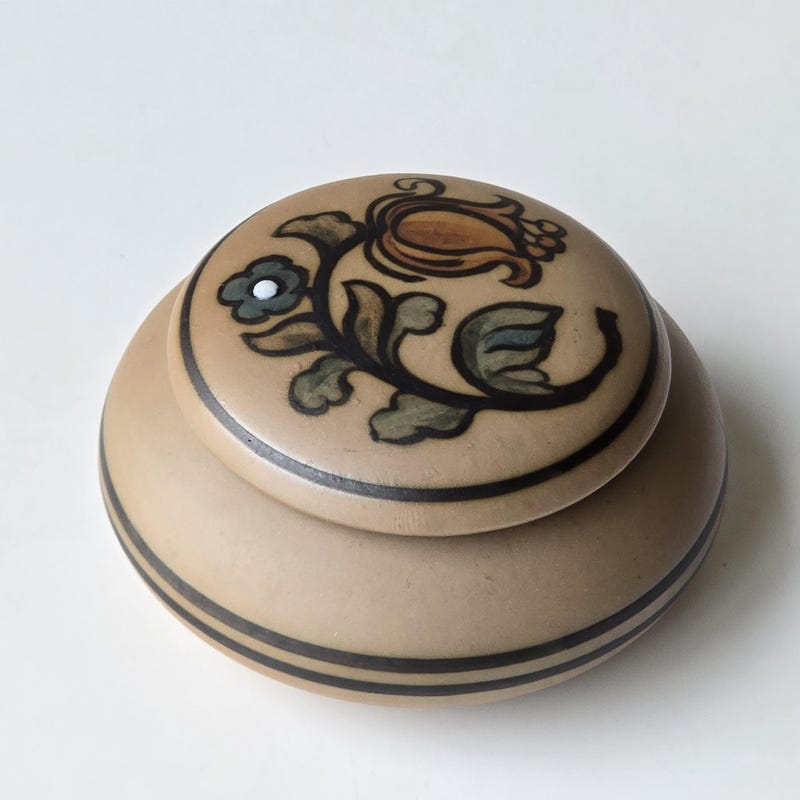 Ceramic Trinket Box - Etsy