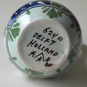 Vintage Delft Floral Pitcher Made in Holland - Etsy