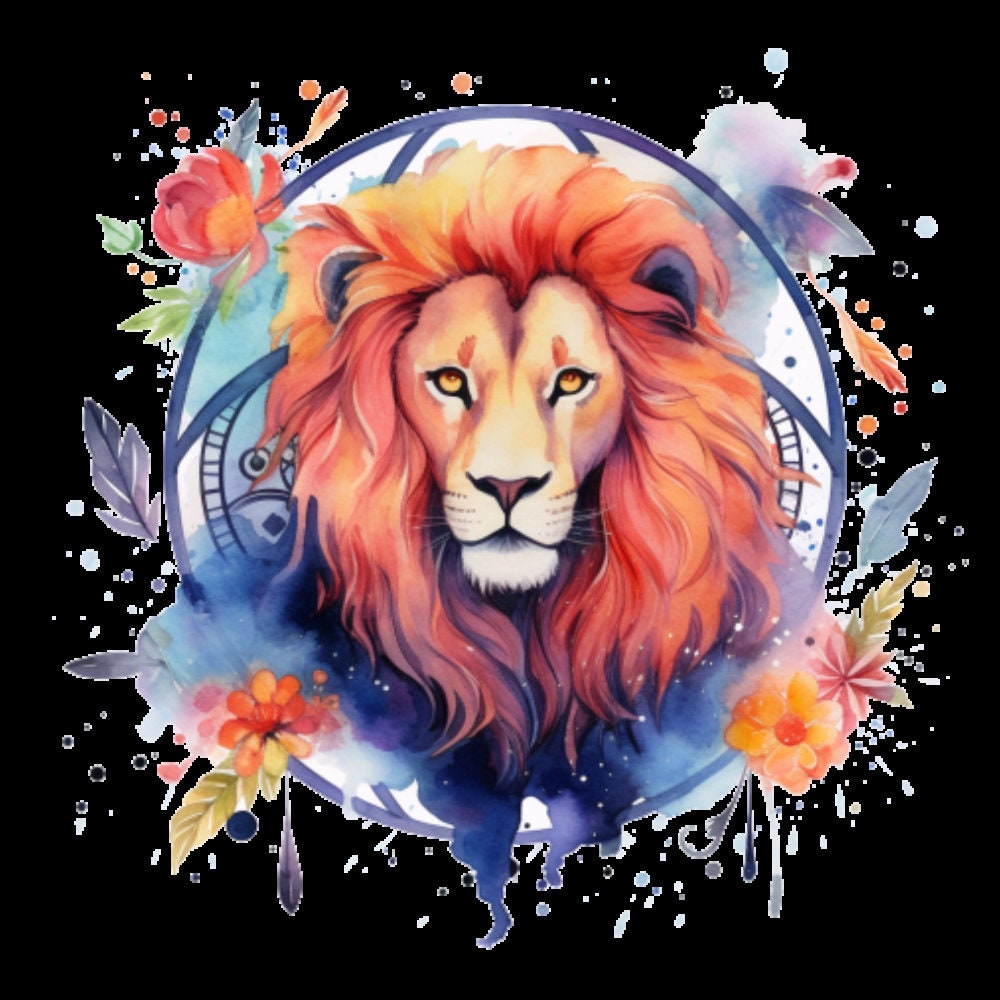 20 Images LEO PNG Bundle Horoscope Digital Download - Etsy