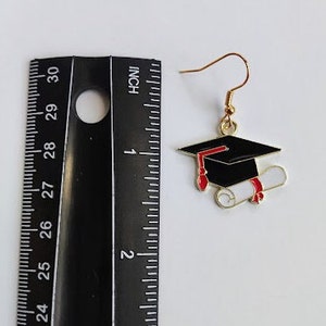 Graduation Cap and Diploma Earrings, Graduation Earrings, Gift for ...